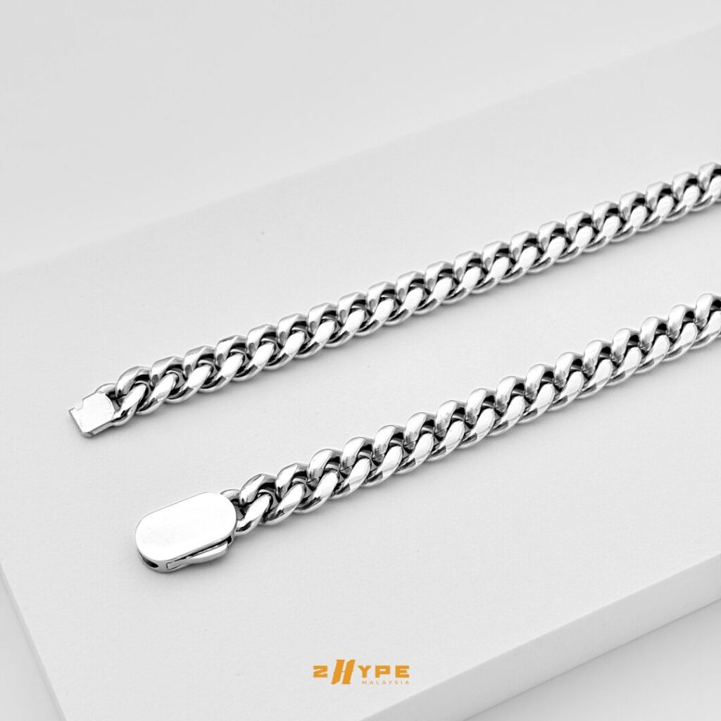 Stainless Steel Miami Cuban Chain 10mm - 2HYPE MALAYSIA