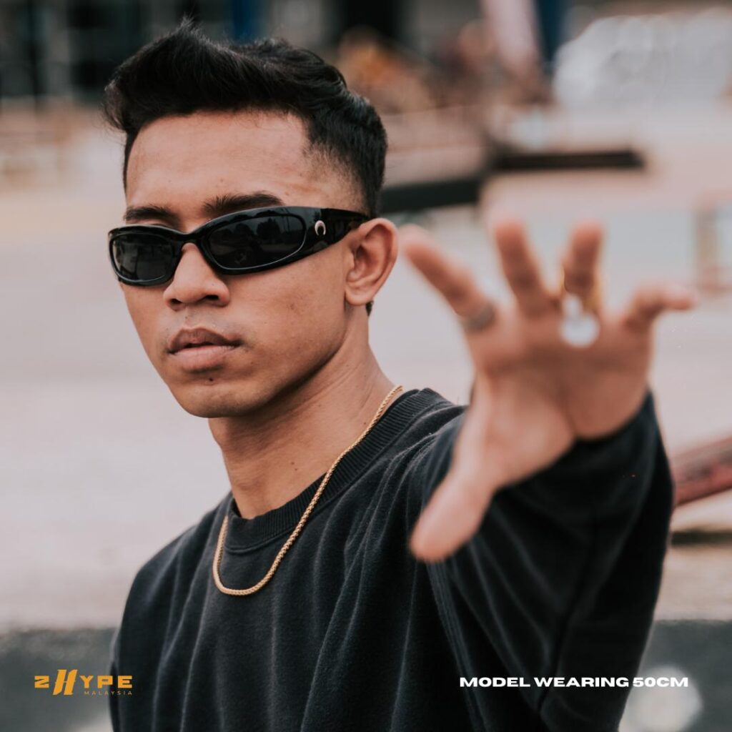 Helix Chain (Gold) 3mm - 2HYPE MALAYSIA