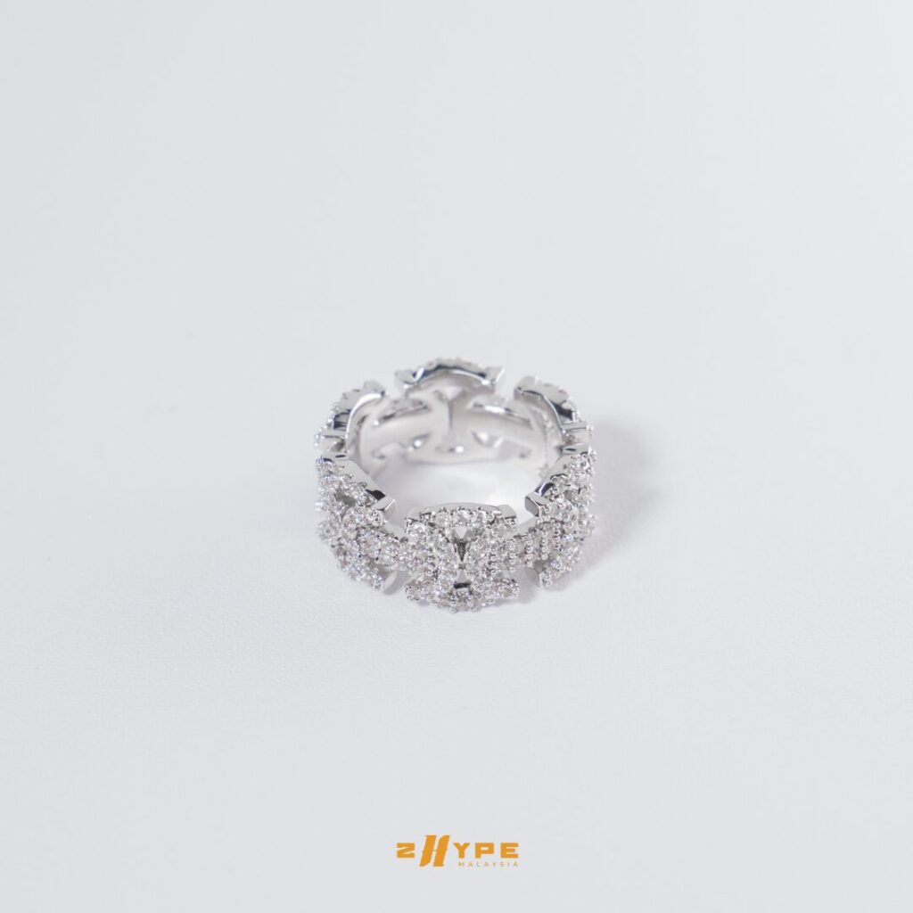 Iced-Out Coronet Ring - 2HYPE MALAYSIA