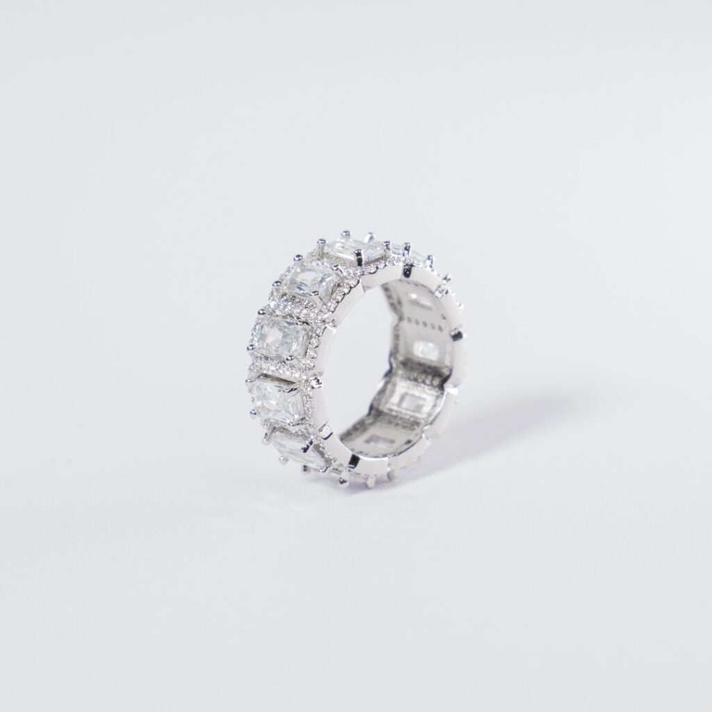 Iced-Out Prong Baguette Ring - 2HYPE MALAYSIA